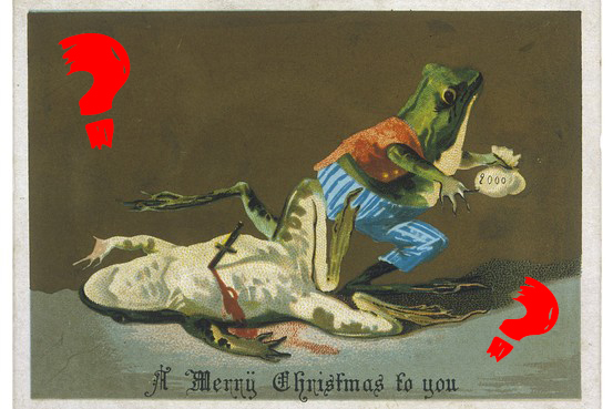 Frog Murder Christmas – The Mystery Continues